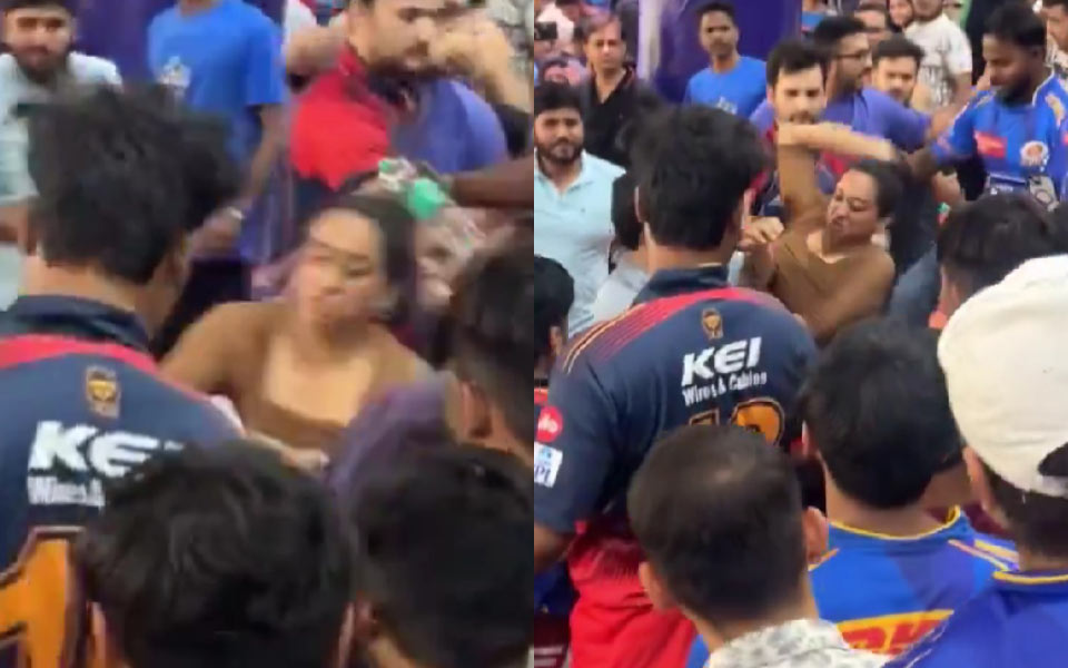 [Watch] IPL 2025: Female fan DC vs. Mi is engaged in physical battle ...
